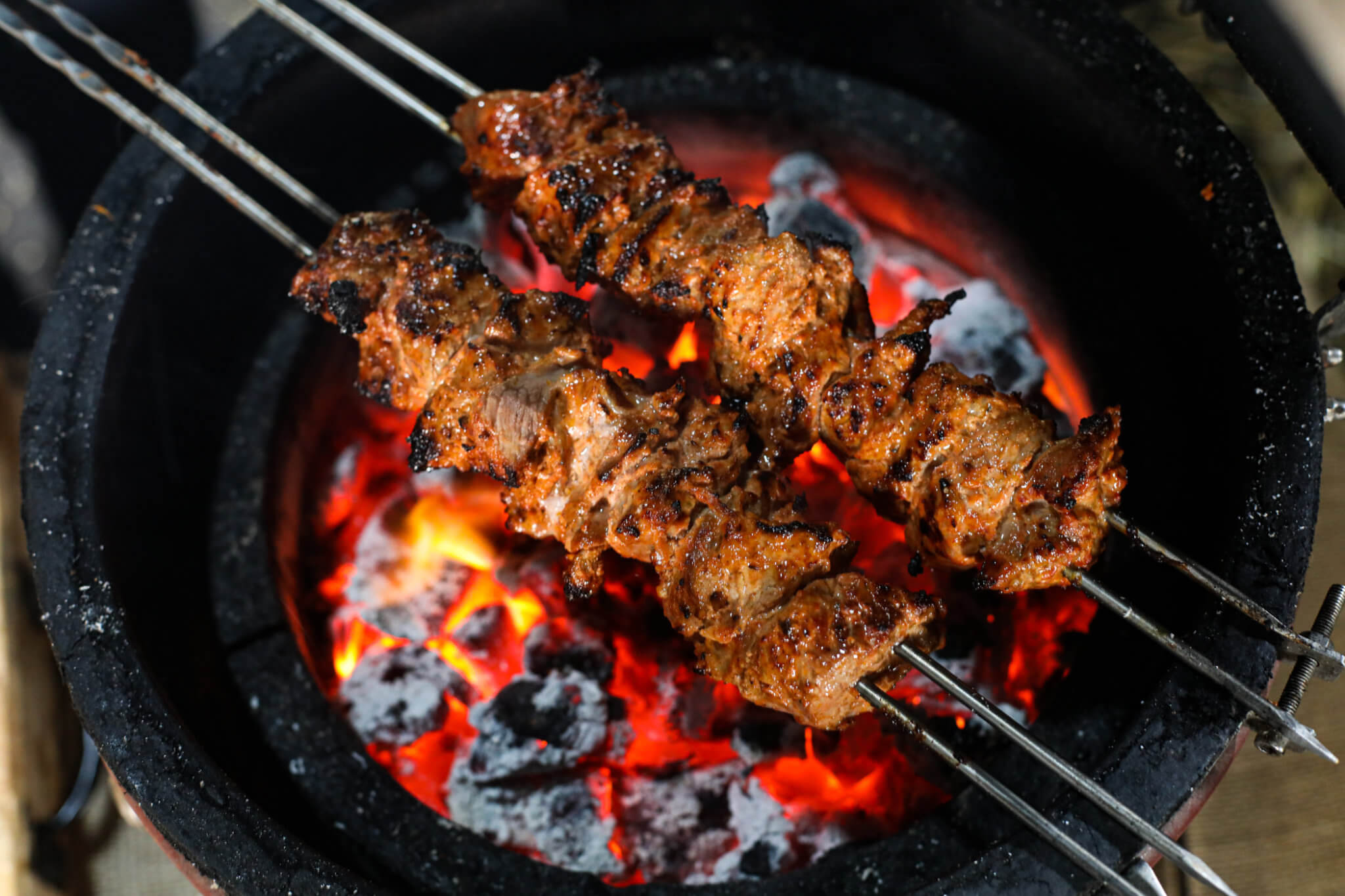 Marinated Lamb Skewers With Yoghurt & Spices | BBQ Recipe