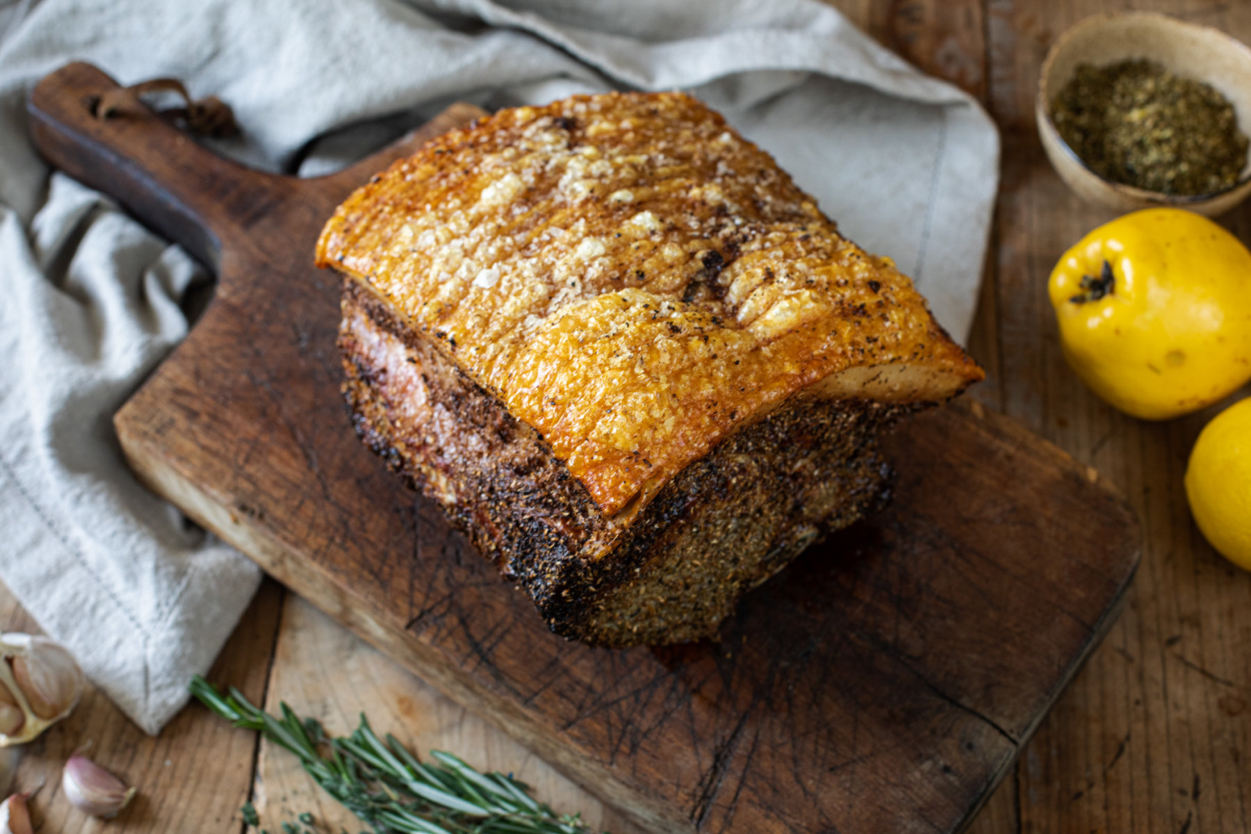 Pork Rack Roast With Fennel & Coriander Recipe | Valentine Warner