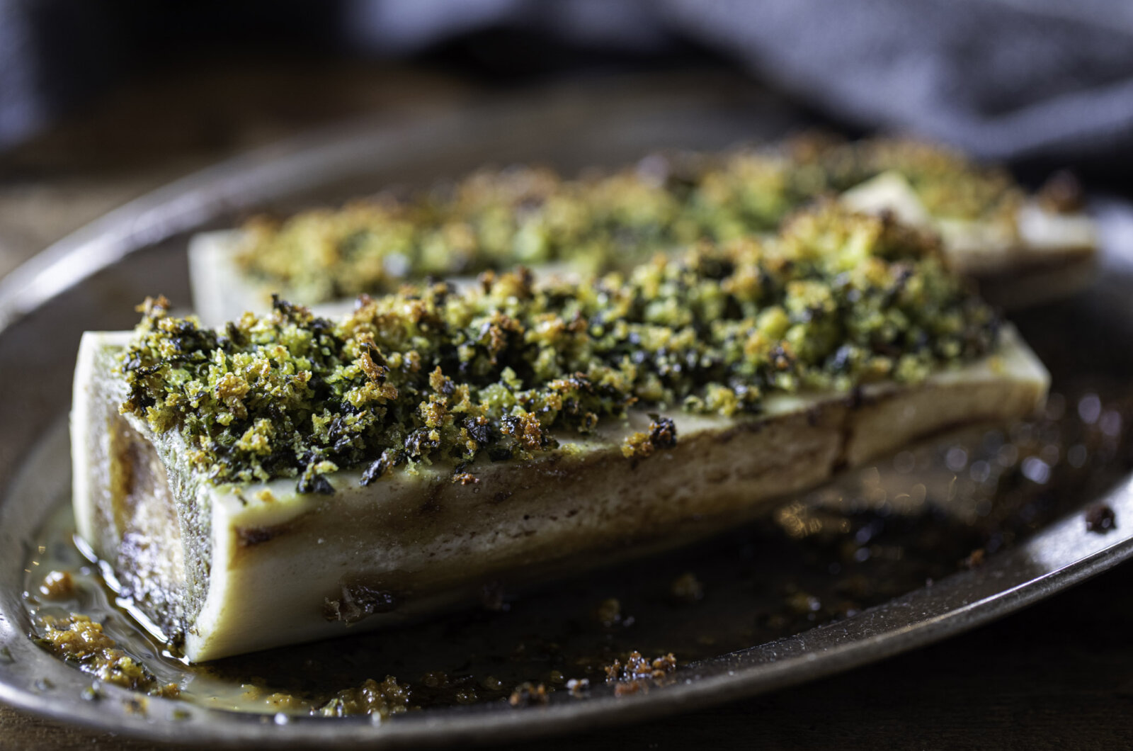 Bone Marrow Canoes, Parsley & Garlic Crumb Recipe