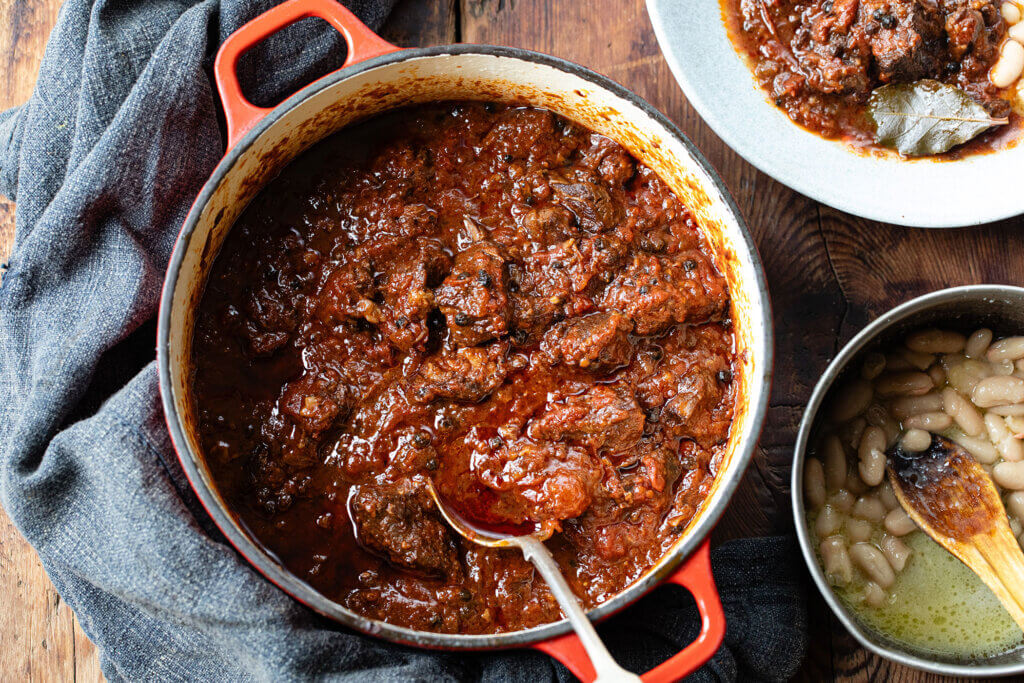 Peposo | Tuscan Beef & Peppercorn Stew By Jacob Kenedy